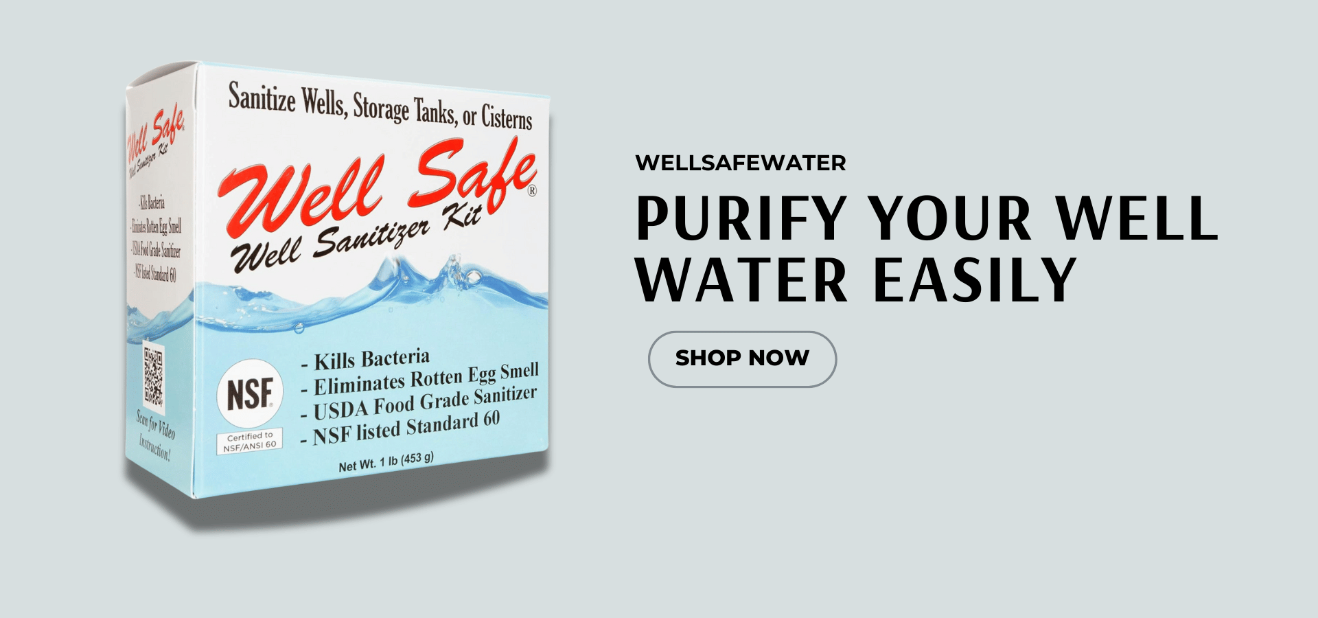 Well Safe Water- Well Sanitizer Kit